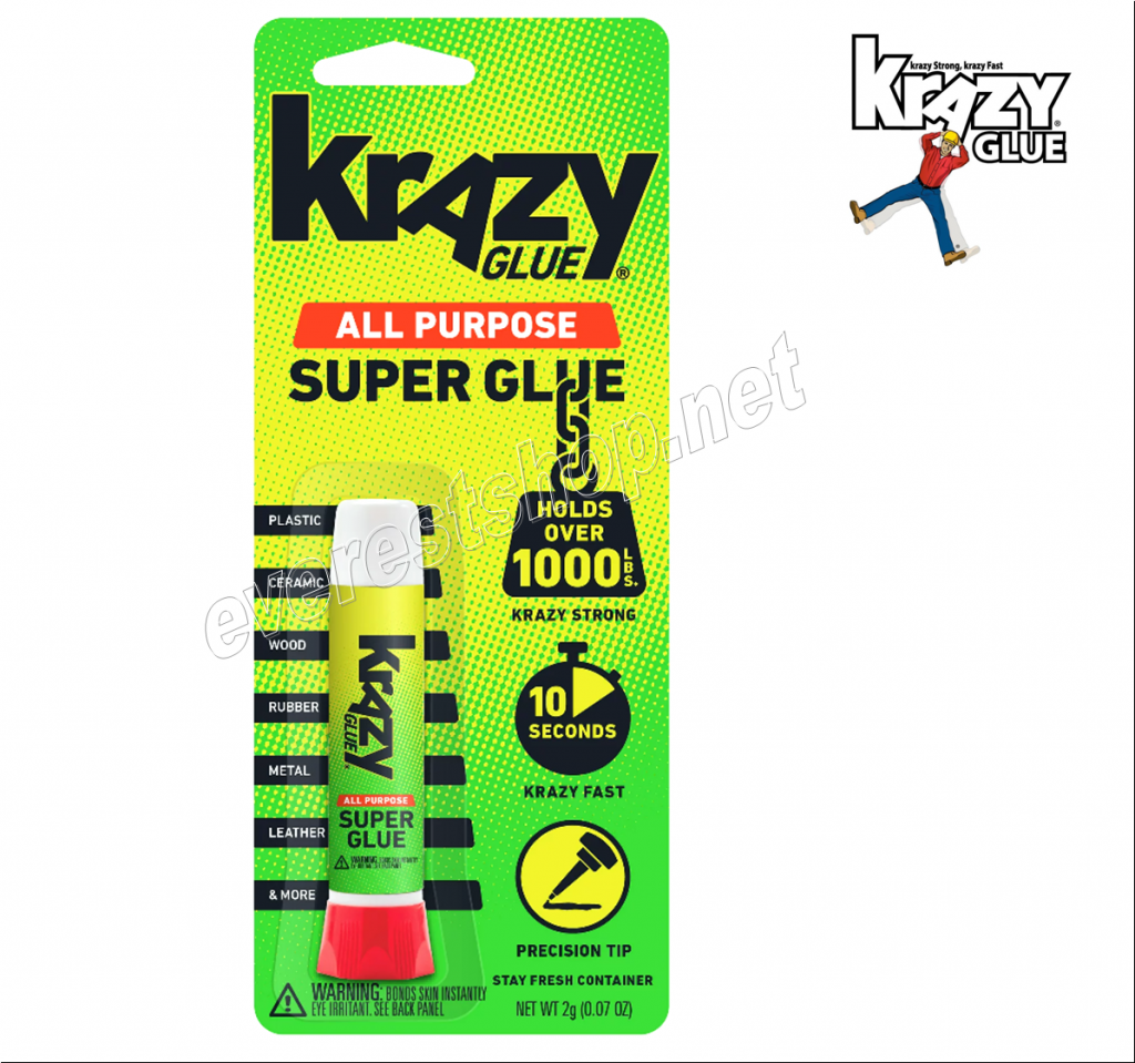 Krazy Glue All Purpose * 6 pcs - Everest