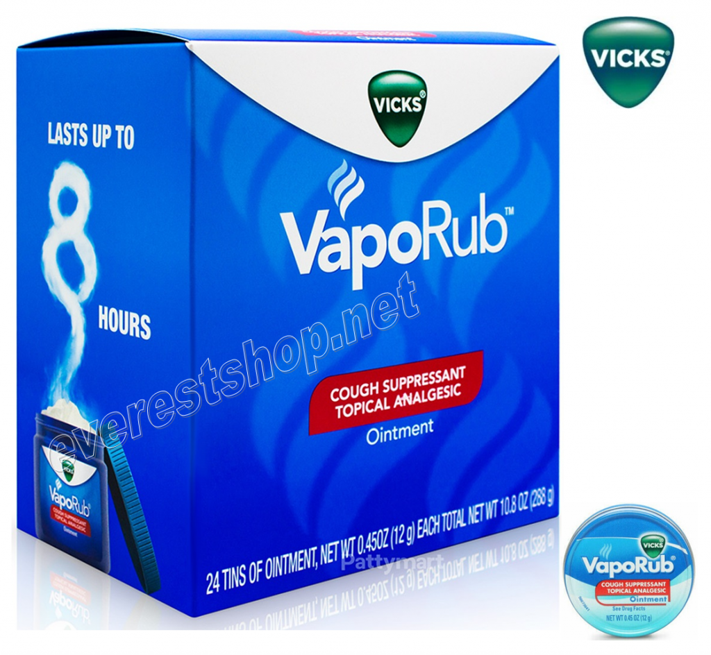 Vicks Vaporub Tint 12 g * 24 pcs – Everest