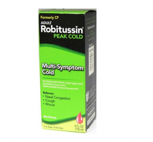 Robitussin Adult Cold & Cough CF 4 fl oz / Box * 2 Boxes - Everest