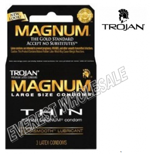 Trojan Magnum 3 in Pack * Thin * 6 pks - Everest