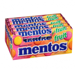 Mentos Candy Rolls * Fruit * 15 ct – Everest