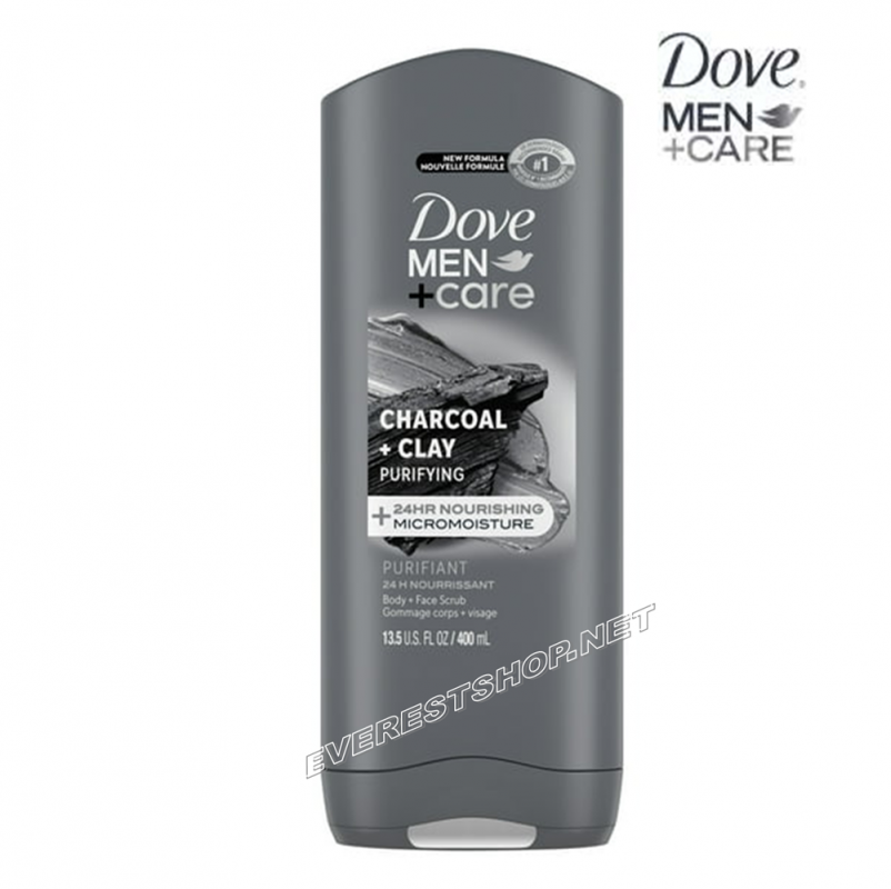 Dove Men + Care Body Wash 13.5 fl oz * Elements * 2 pcs - Everest