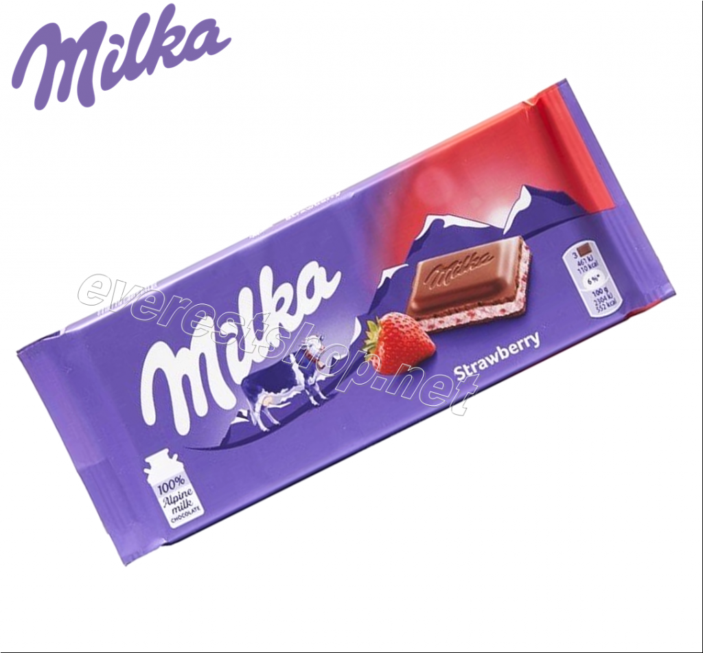 Milka Milk Chocolate 100 g x 23 pcs * Happy Cow * - Everest