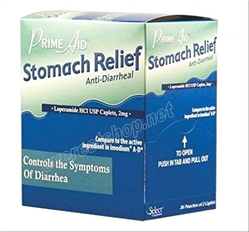 Prime Aid Anti Diarrheal Stomach Relief * 36 x 2 ct - Everest